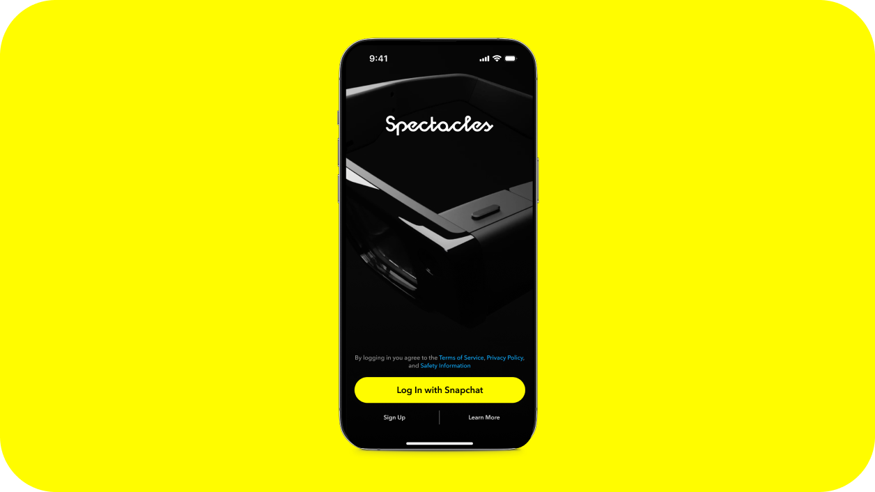 Spectacles Setup – Spectacles Support