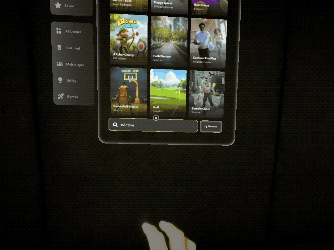 Lens Explorer – Spectacles Support