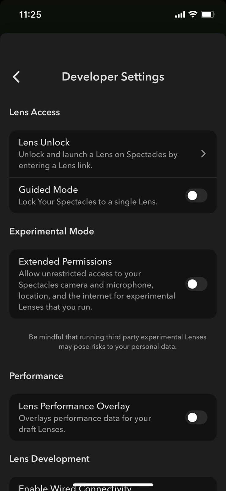 Lens Unlock – Spectacles Support